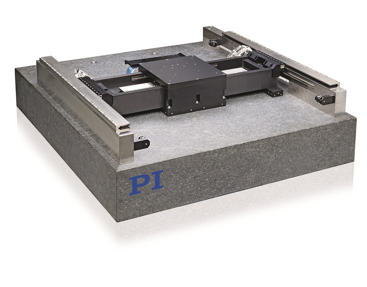 Planar Scanner with Air Bearing for High Precision and Velocity