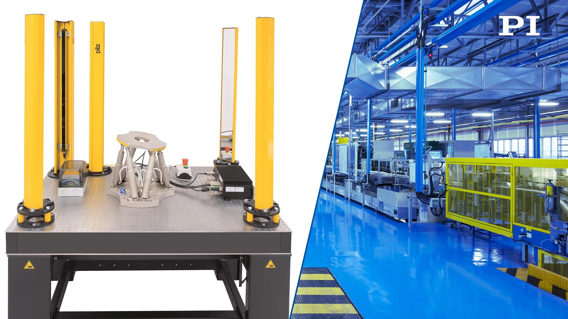 How an Industrial Safety Concept Can Be Combined with a Hexapod